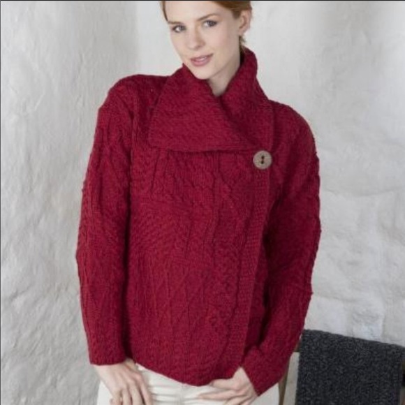 Carraig Donn | Sweaters | Carraigdonn 0 Merino Wool Fisherman Chunky ...